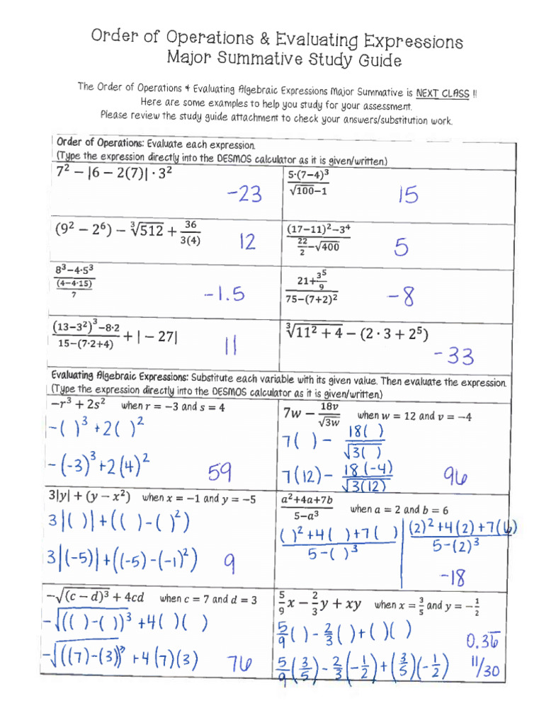 OOP Evaluating Study Guide KEY | PDF