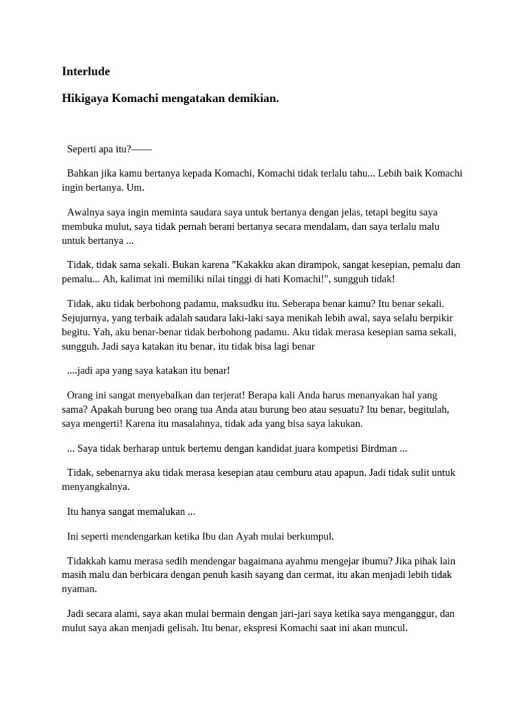 Oregairu Shin Vol 1 | PDF | Mystery, Thriller & Crime Fiction