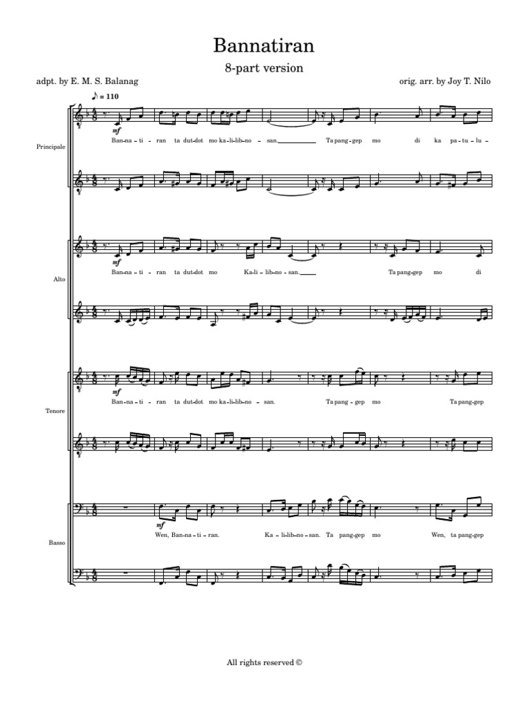 Bannatiran (8-Part) | PDF