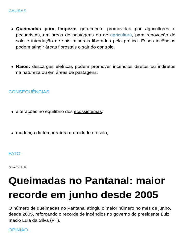 Queimadas | PDF