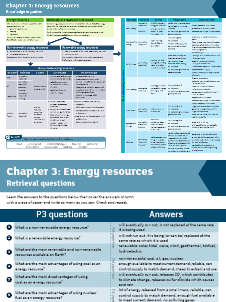 3 Energy Resources | PDF