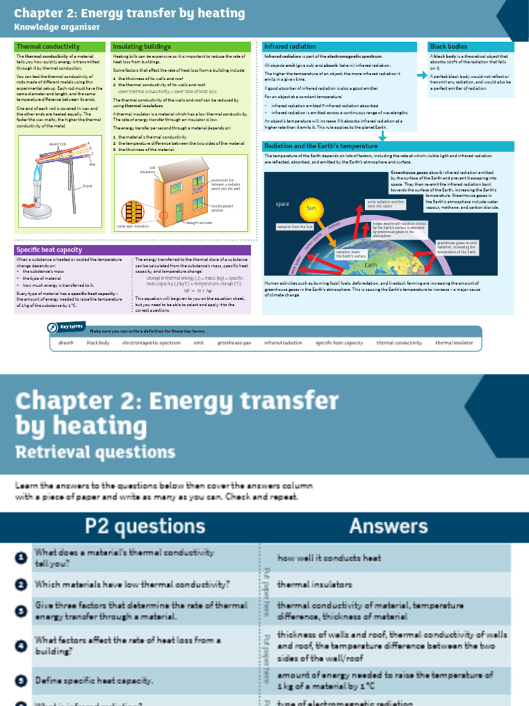 2 Energy Transfer by Heating | PDF