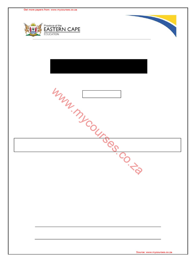 TECHNICAL-MATH-P1-GR11-QP-NOV2022_English | PDF