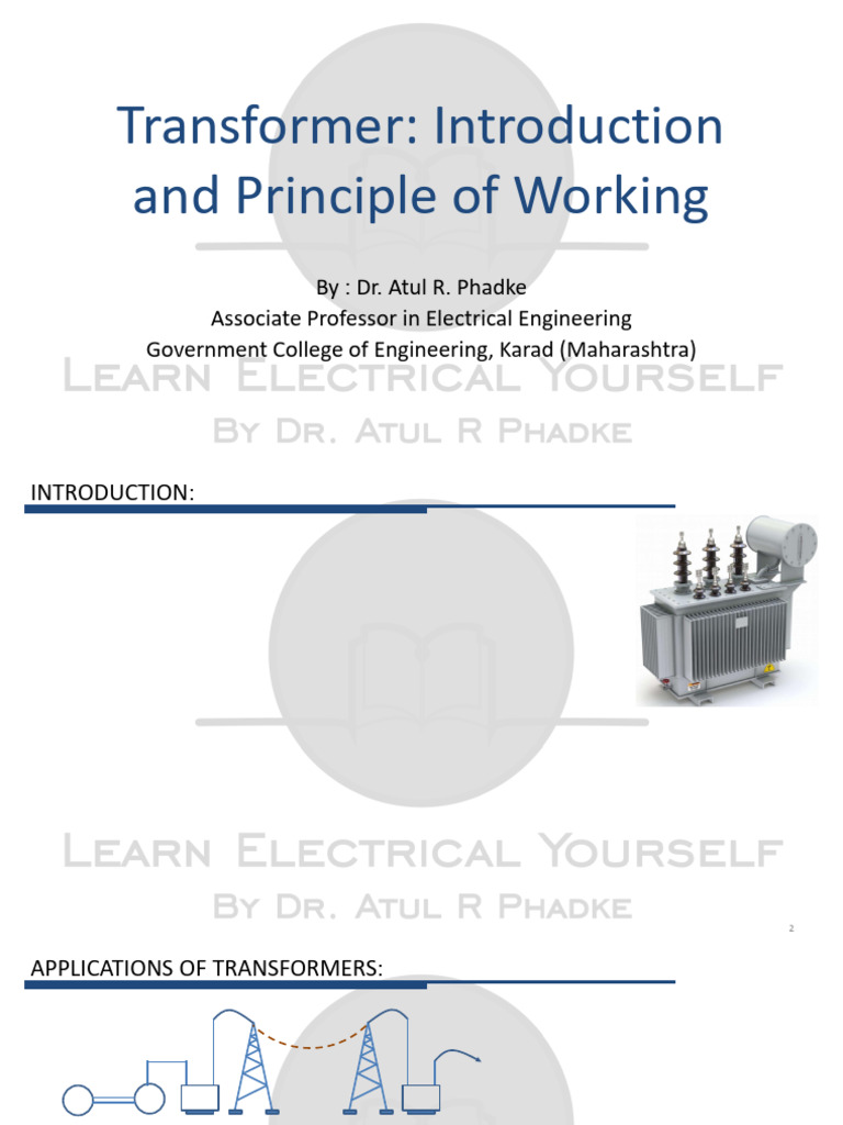 1 Transformer - Introduction | PDF