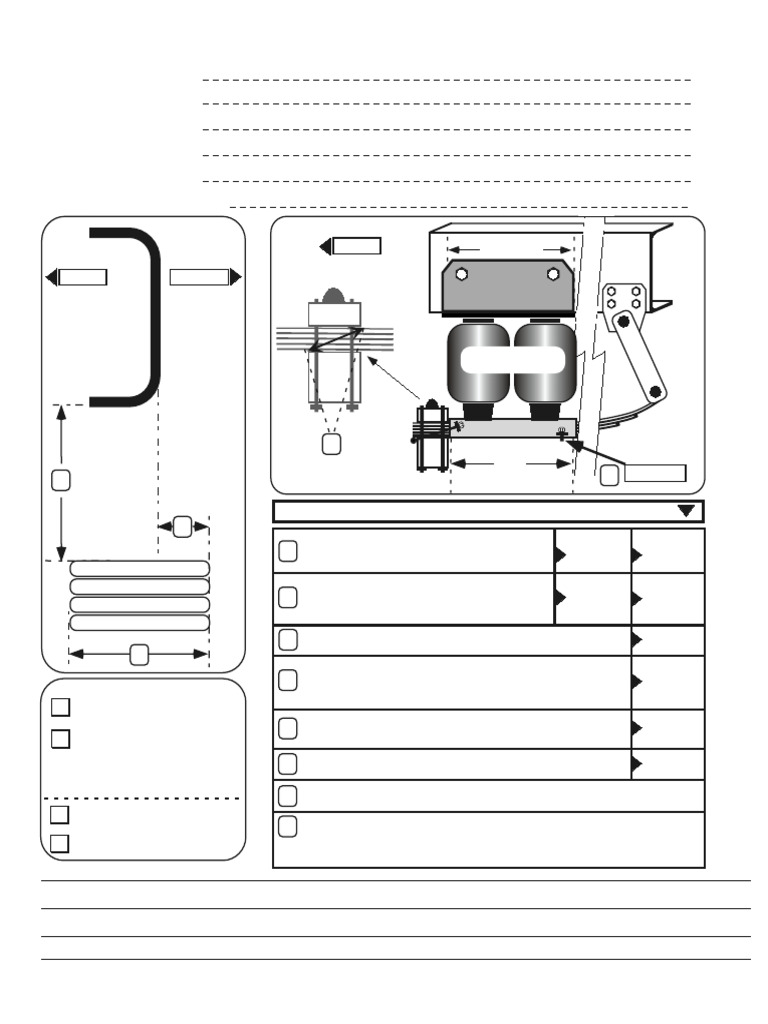 Measurement Sheet R4 07 22 | PDF | Axle | Motor Vehicle