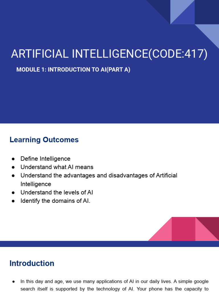MODULE 1 Part A | PDF