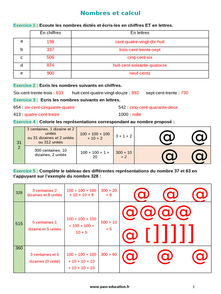 Correction Mathématiques Ce1 à Valuation Bilan de Fin Dâ Annã©e | PDF Correction Mathématiques Ce1 à Valuation Bilan de Fin Dâ Annã©e | PDF
