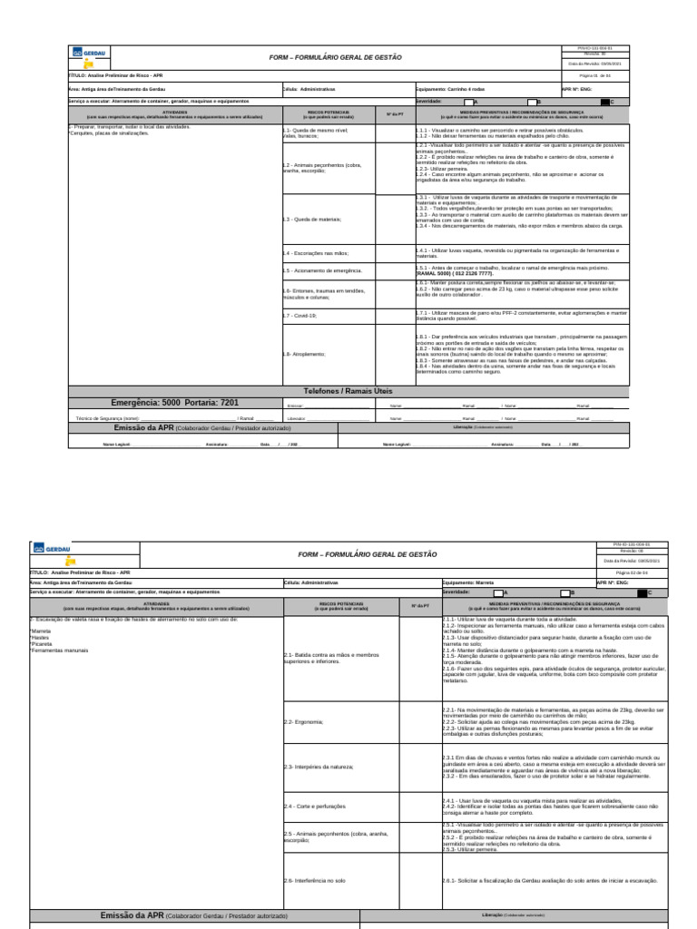 04 Ok - Aterramento de Container, Gerador, Maquinas e Equipamentos - Ok | PDF