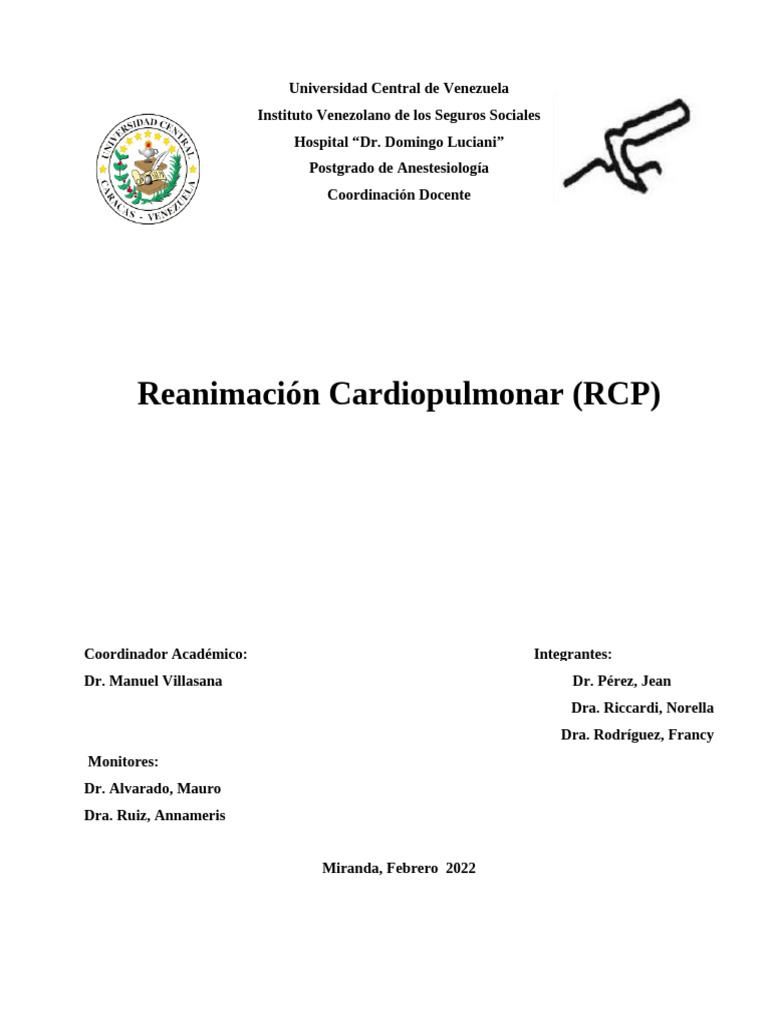 Presentacion RCP 1 | PDF