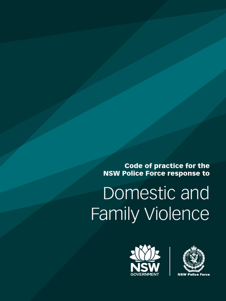 Code of Practice For The NSWPF Response To Domestic and Family Violence ...