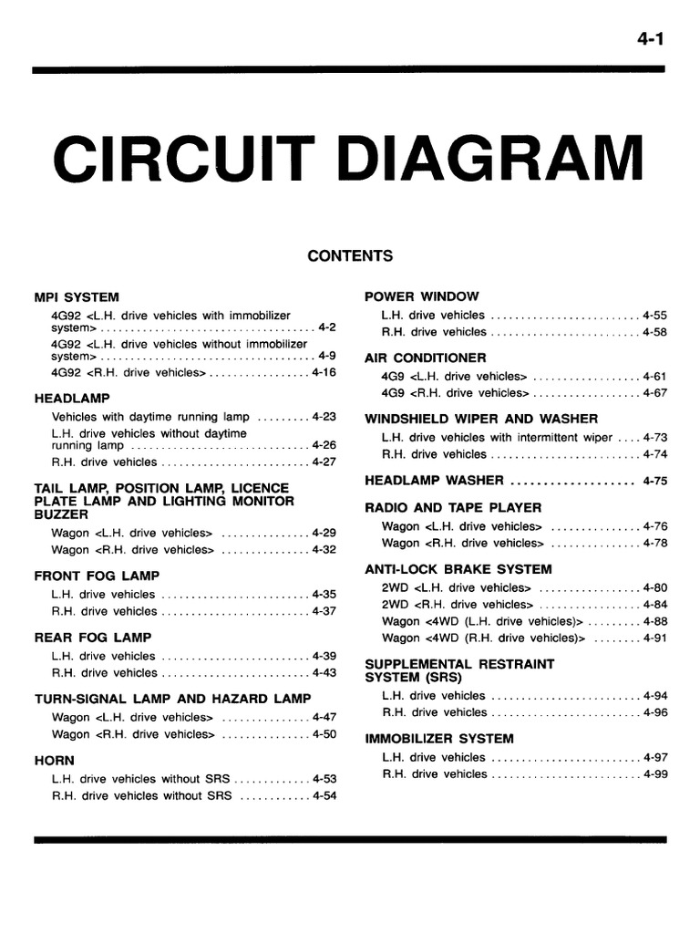 Phme9107-F Lancer 97 Electrical Wiring 4 | PDF