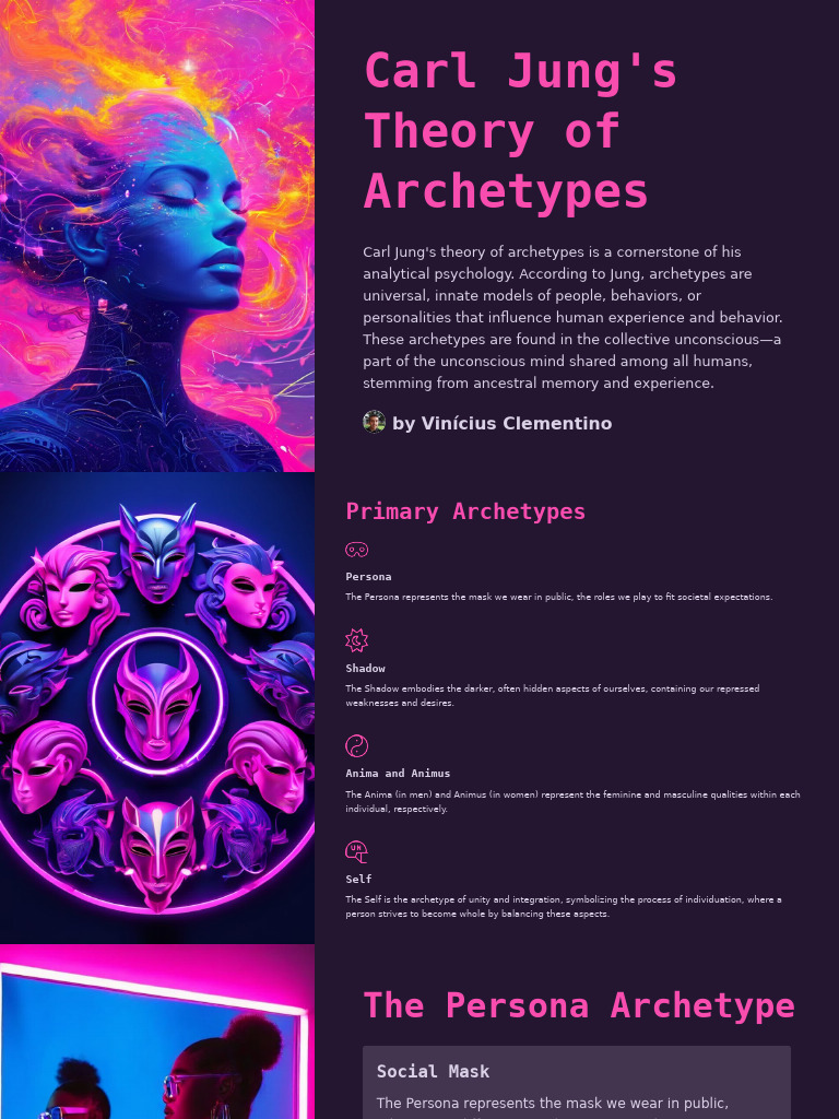 Carl Jungs Theory of Archetypes | PDF | Archetype | Self-Improvement