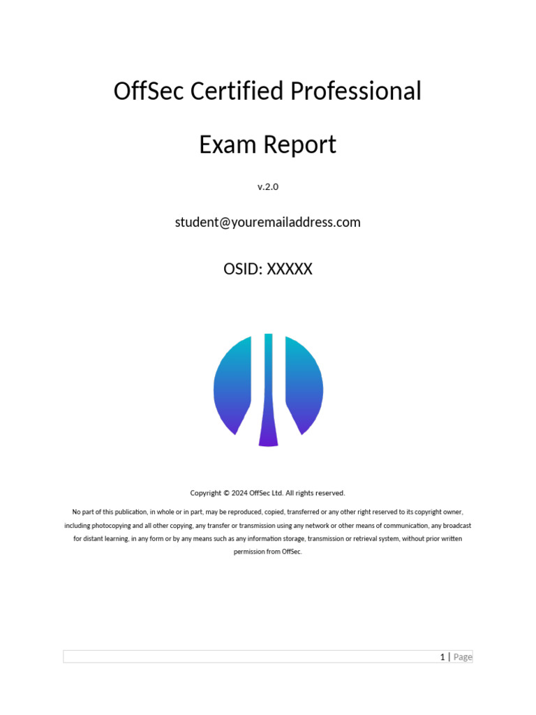 OSCP Exam Report | PDF