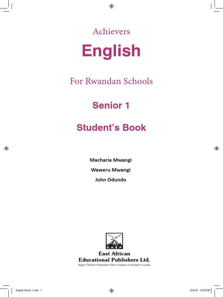 English S1 Samirdz | PDF