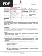 PNP Uniform Appearance Guidelines | PDF | Glasses | Hairstyle