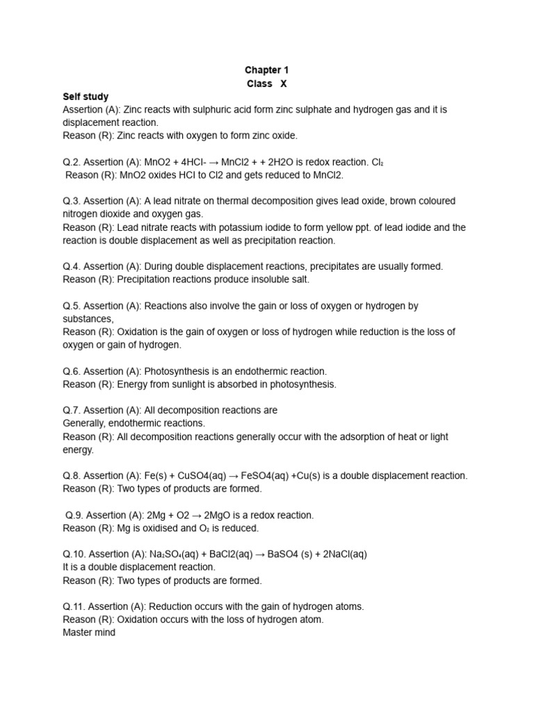 CH 1 Study Material | PDF