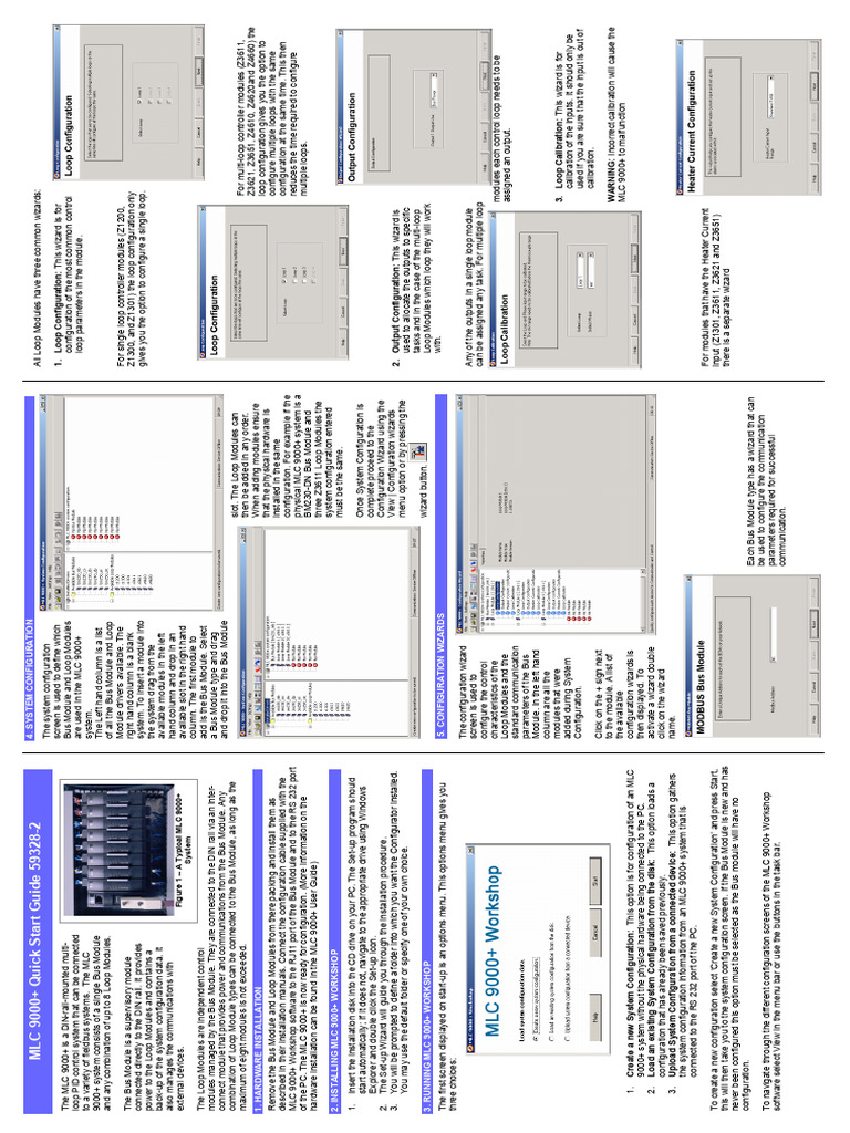 MLC9000 Quick Start Guide English | PDF