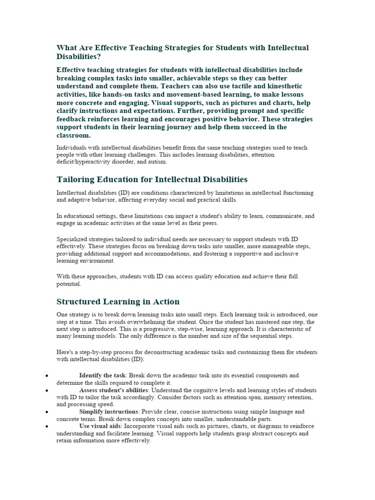 Strategies for Student | PDF