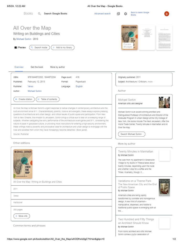 All Over The Map | PDF