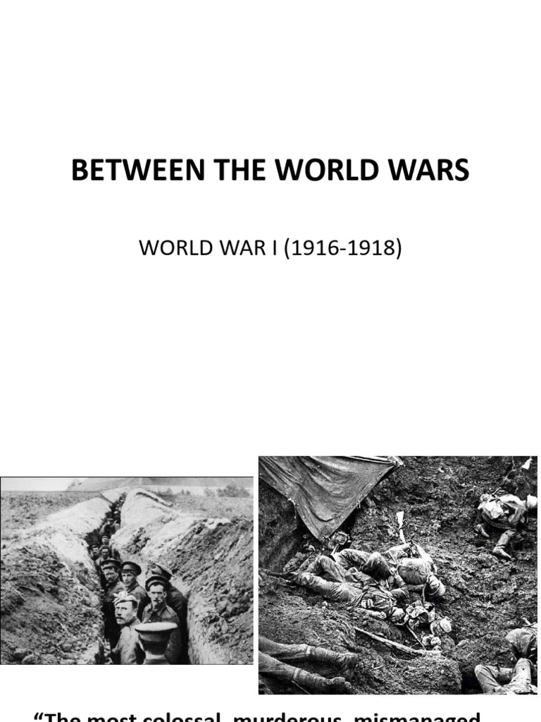 Between The World Wars | PDF