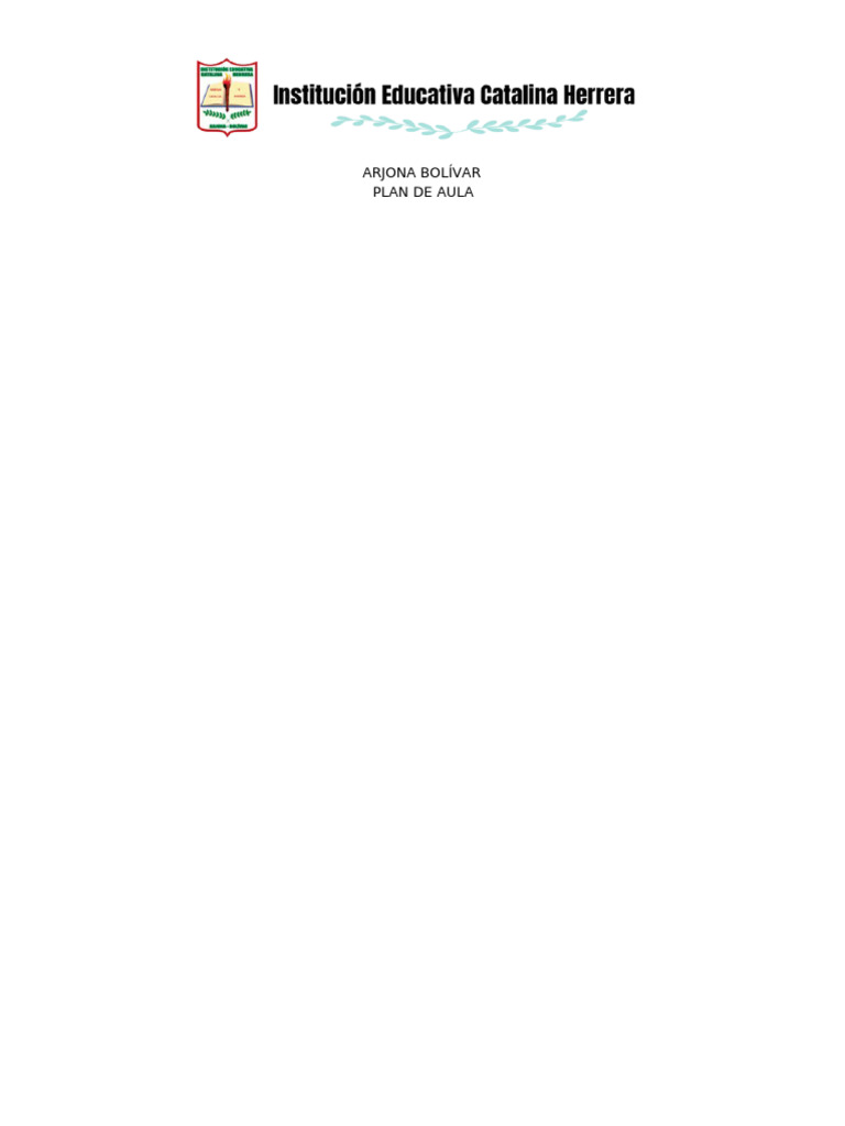 Plan De Area Pdf
