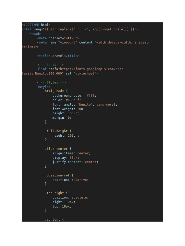 Welcome Blade PHP | PDF