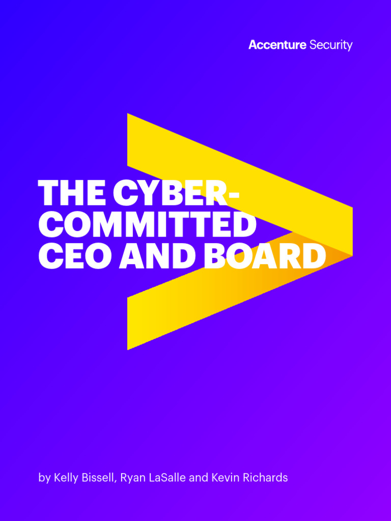Accenture Cyber Committed CEO and Board PoV | PDF