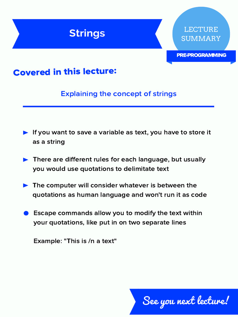 45 Cheat Sheet Strings | PDF