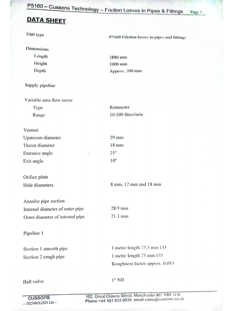 Lab Reports Data Sheet | PDF