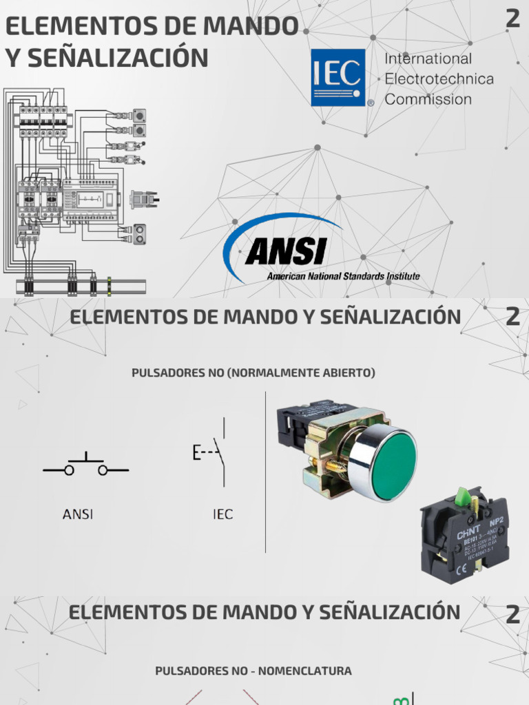 Módulo 2 - Elementos de mando y señalización | PDF