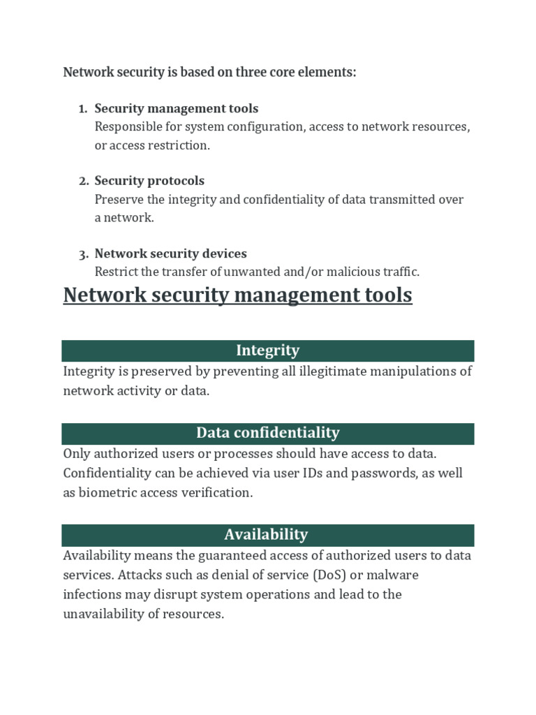 Network Security Interview Questions and Answers | PDF