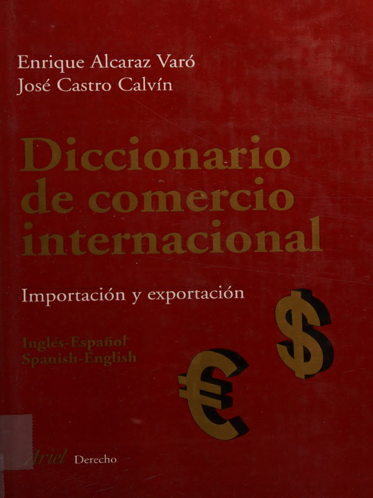 Diccionario: de Comercio - Ci | PDF