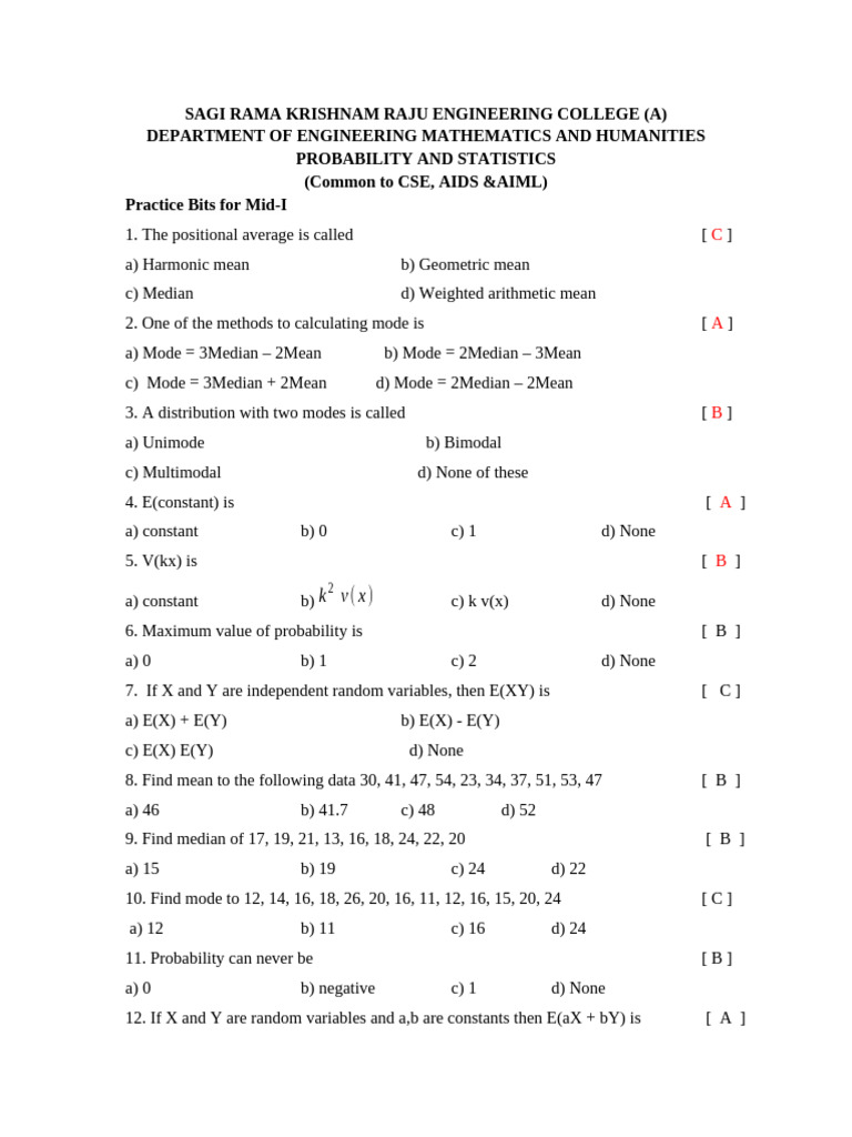 Practice Bits | PDF