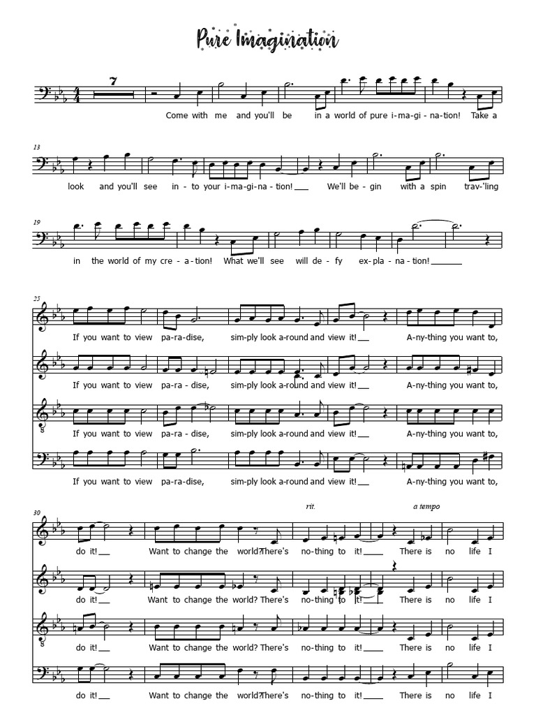 Pure Imagination | PDF