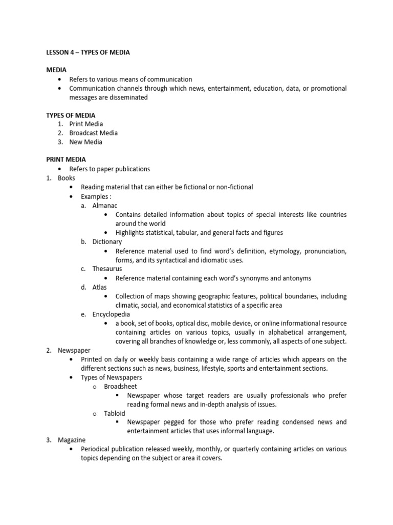 04-MIL-Lesson-4 | PDF