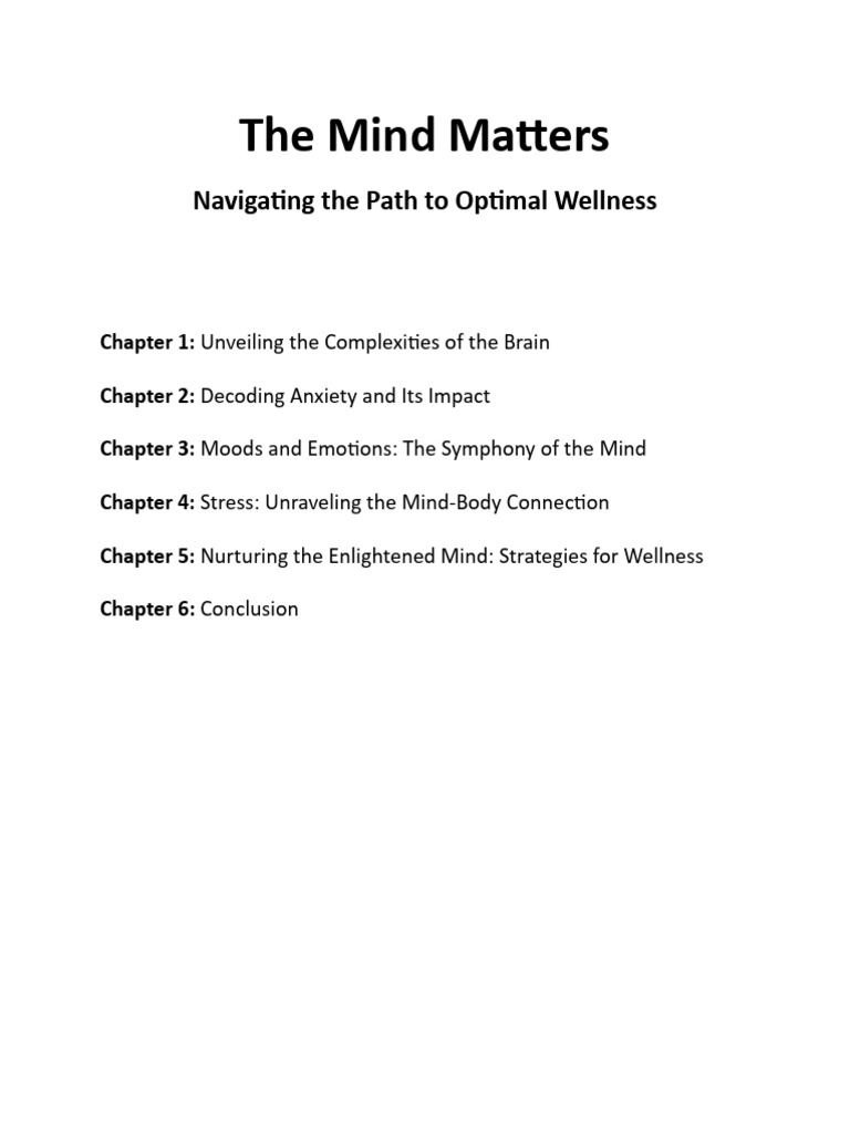 Mind Matters | PDF
