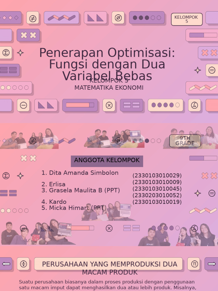 ME KEL 5 - 2 Fungsi Dengan 2 Variabel Bebas | PDF