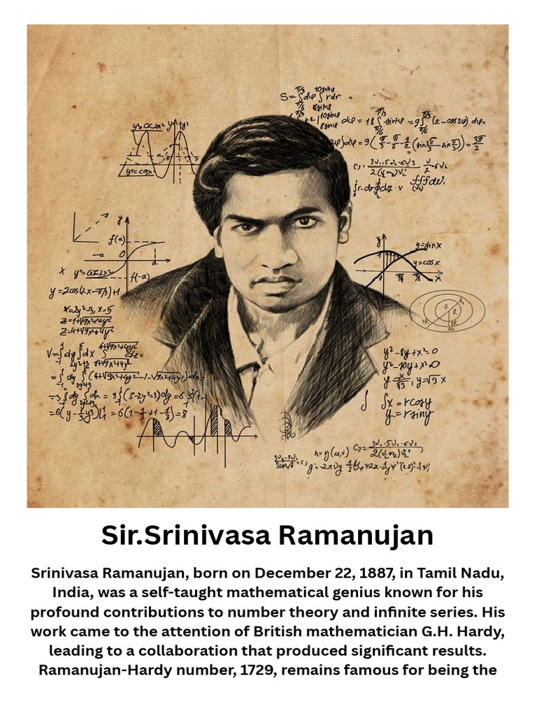 Sir - Srinivasa Ramanujan - 20231222 - 140221 - 0000 | PDF