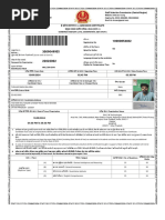 Admit Card Template | PDF | Computing
