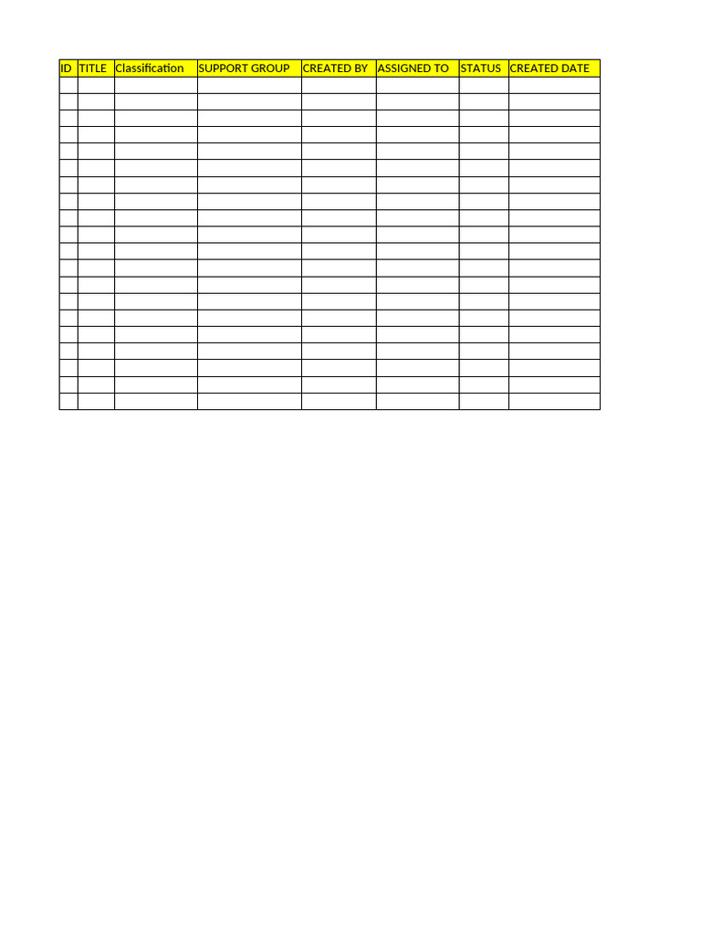Ticket Template | PDF