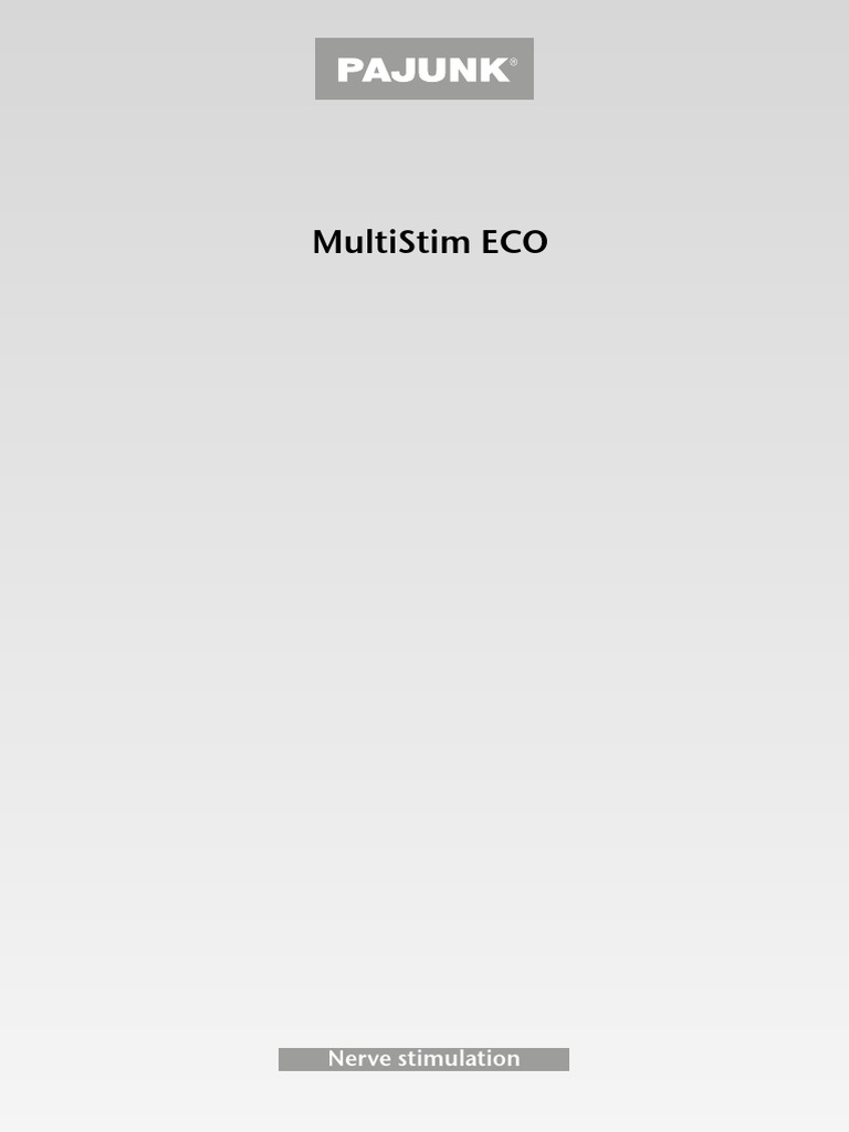 MultiStim ECO ES | PDF