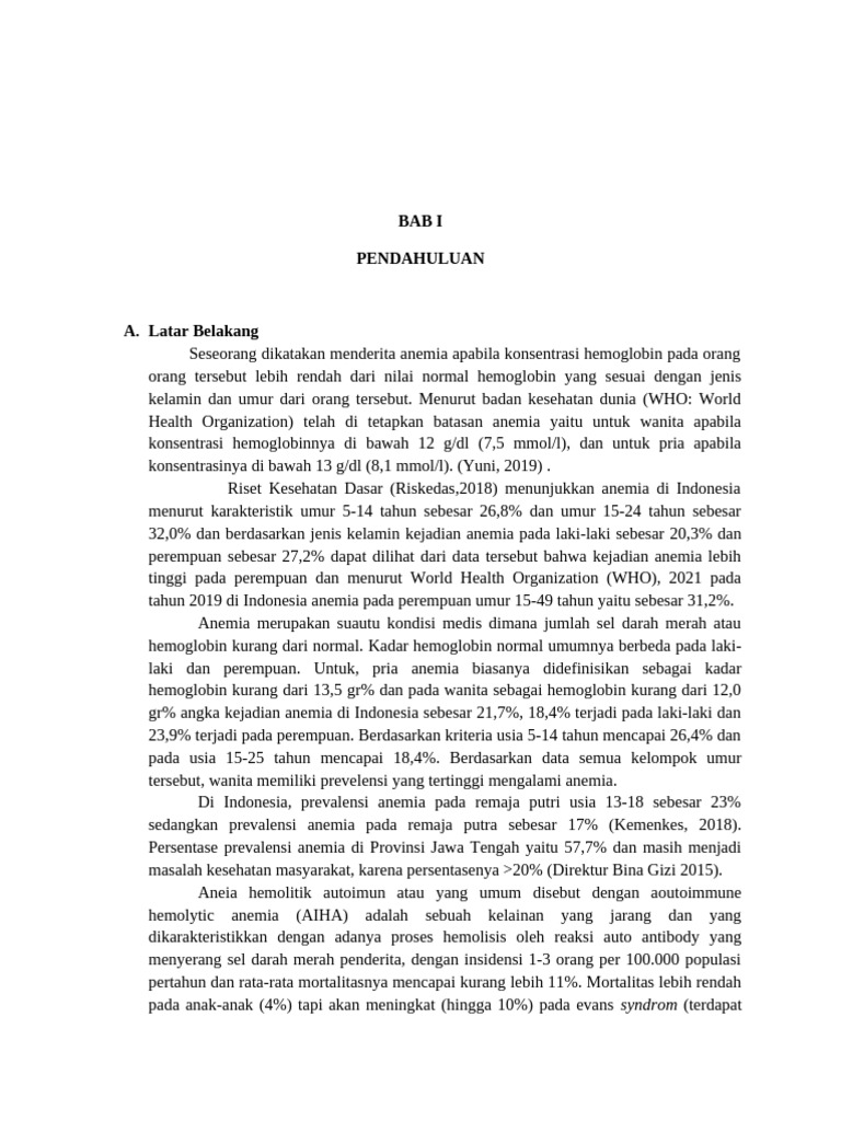 Askep Anemia Kel B 2 | PDF