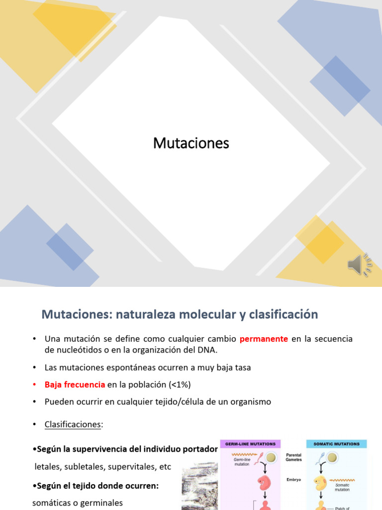 Mutaciones | PDF