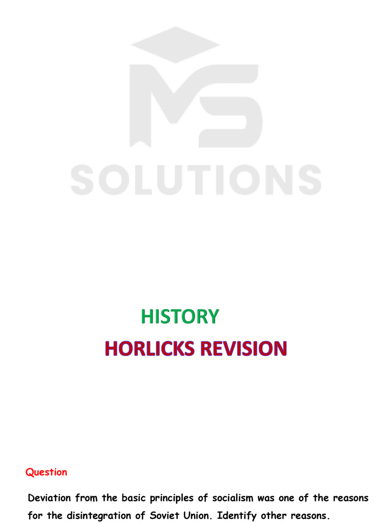 Ss Horlicks Live | PDF