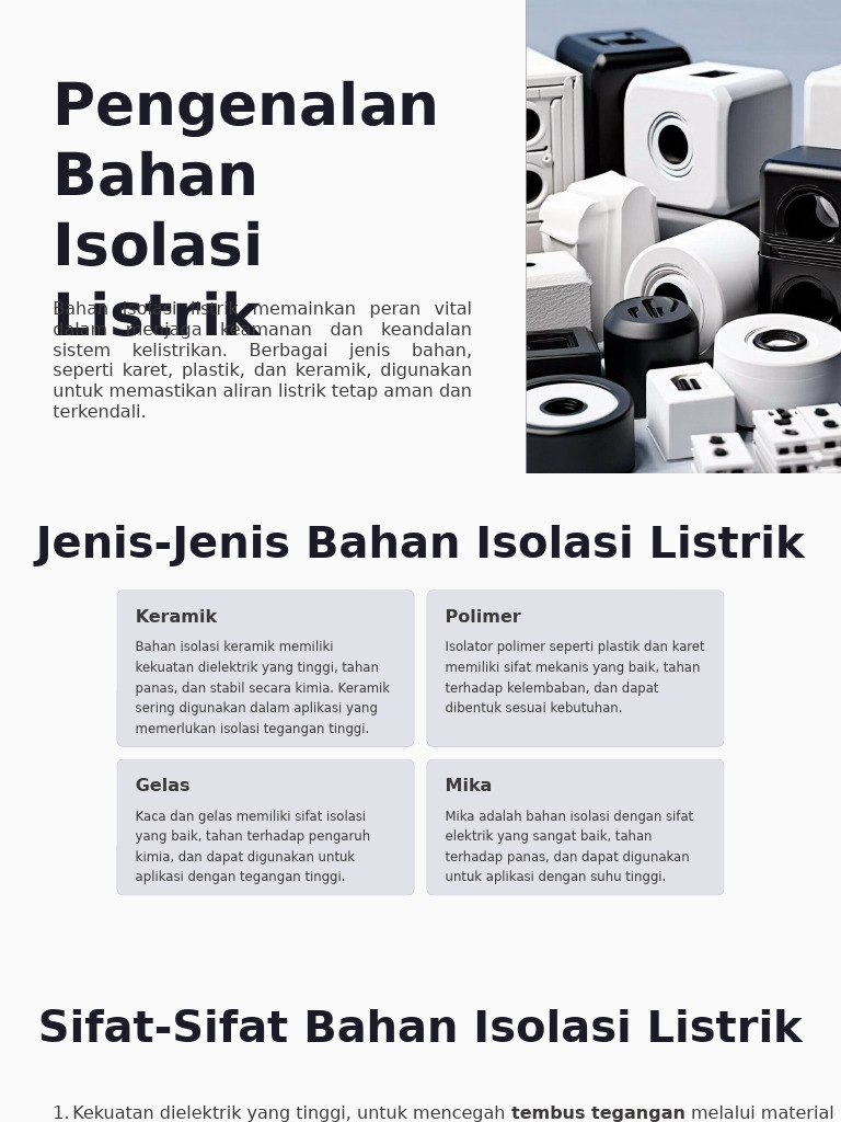 Bahan Isolasi | PDF