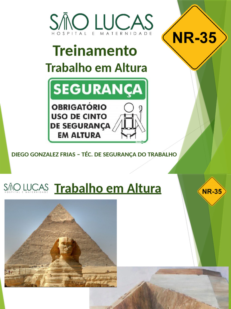 Treinamento NR35 | PDF
