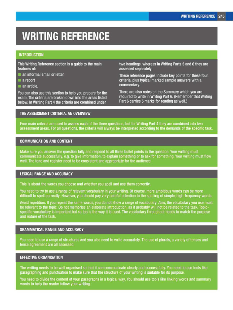 ESL Writing Rubrics | PDF