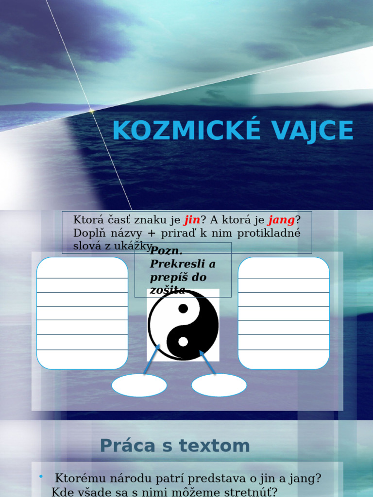 Kozmické Vajce | PDF