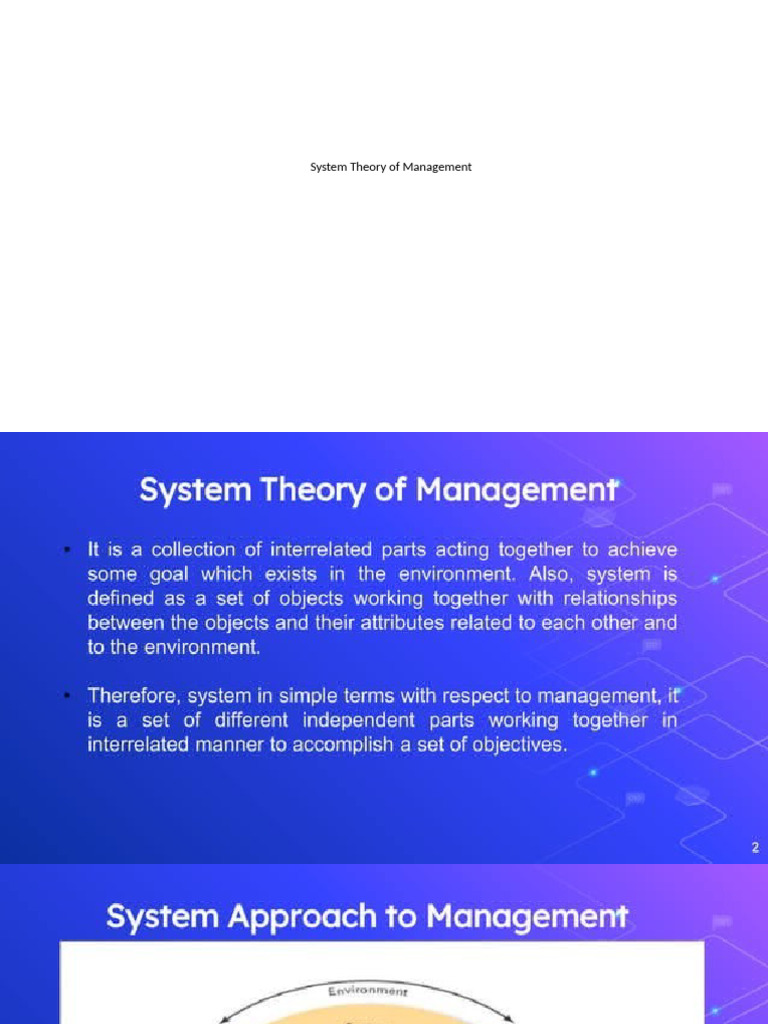 System Theory | PDF