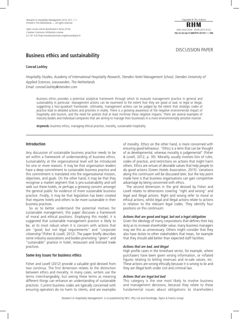 Business Ethics-Assignment Spring 2022 | PDF